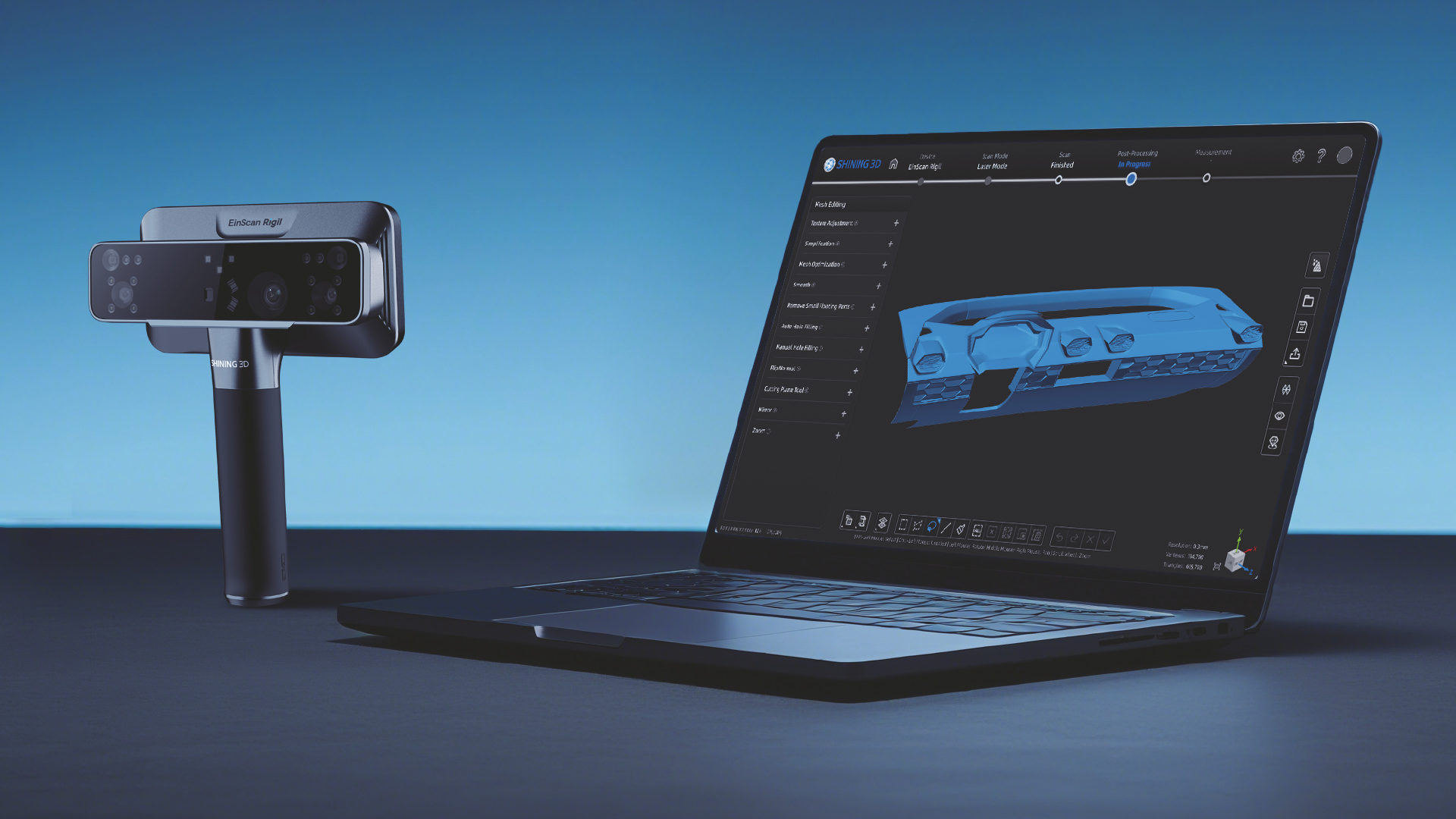 EinScan Rigil | Laserscanning Europe GmbH